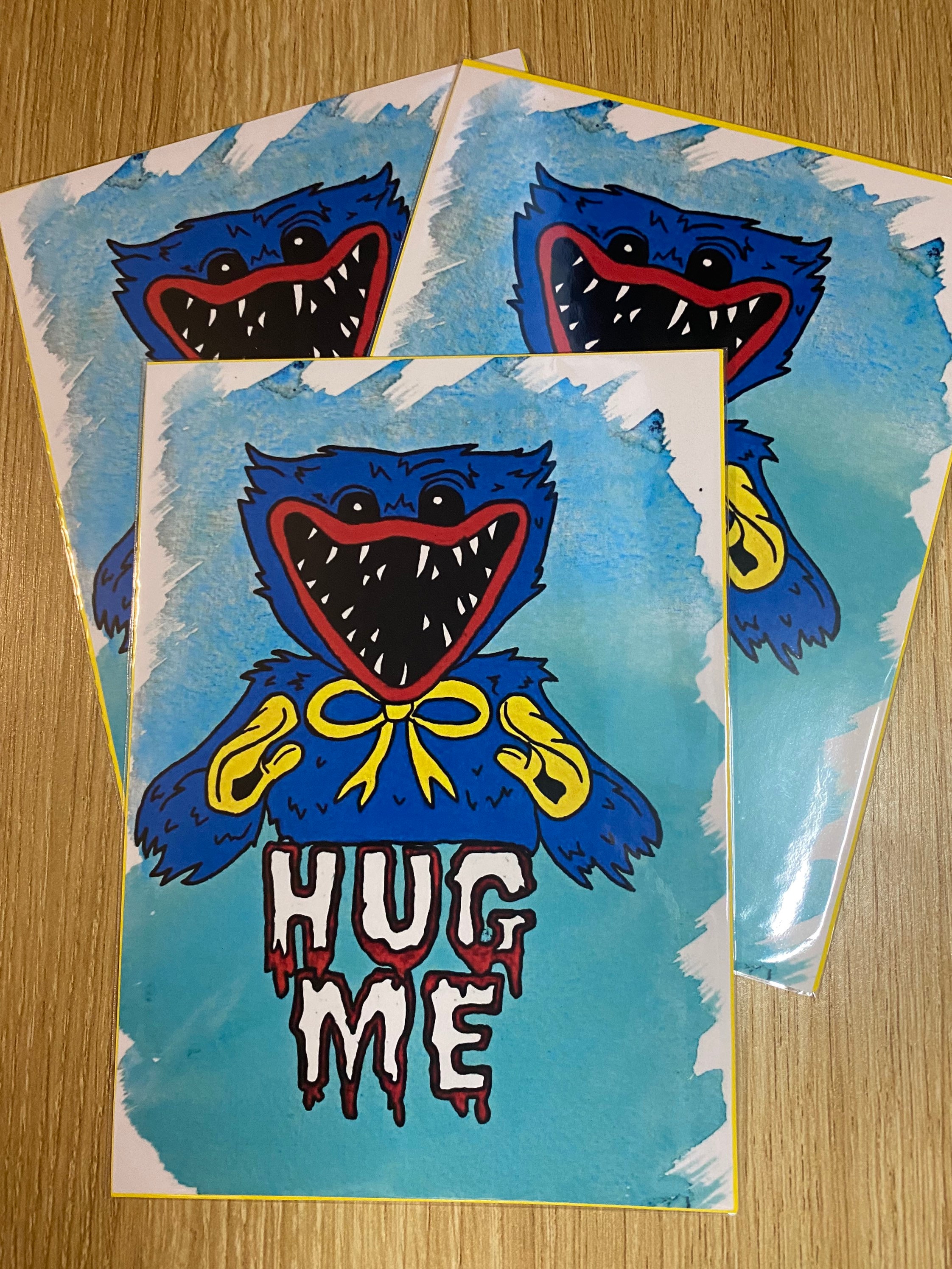 Huggie Wuggie Art Print Poster Picture Nursery Bedroom - Etsy