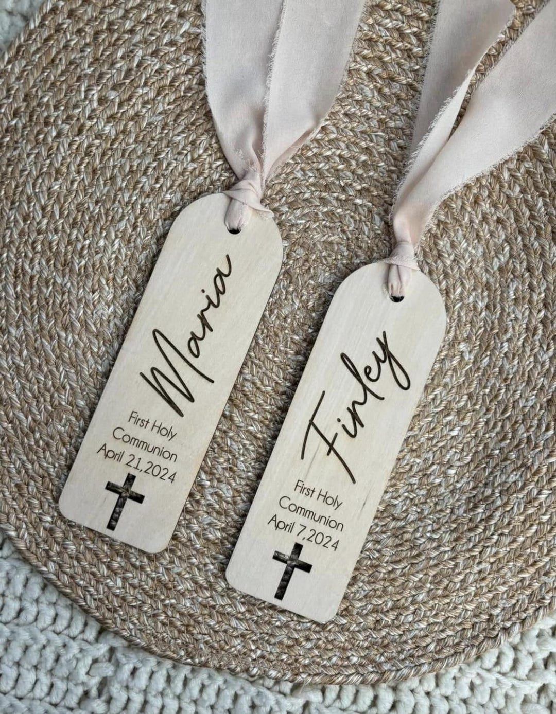 First Communion Bookmark, First Communion Gift, Bible Bookmark, Faith ...