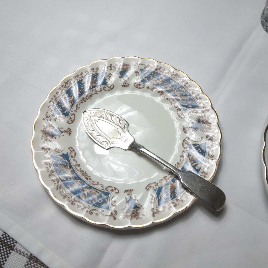 Pie Server, Petit Four Fork Serving Cutlery EPNS Sheffield Silver ...