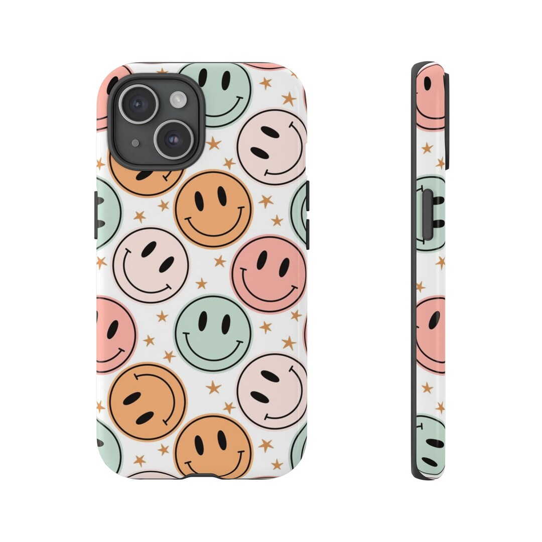 Phone Tough Cases, Pastel Smileys, Custom Phone Cases, Iphone, Samsung ...