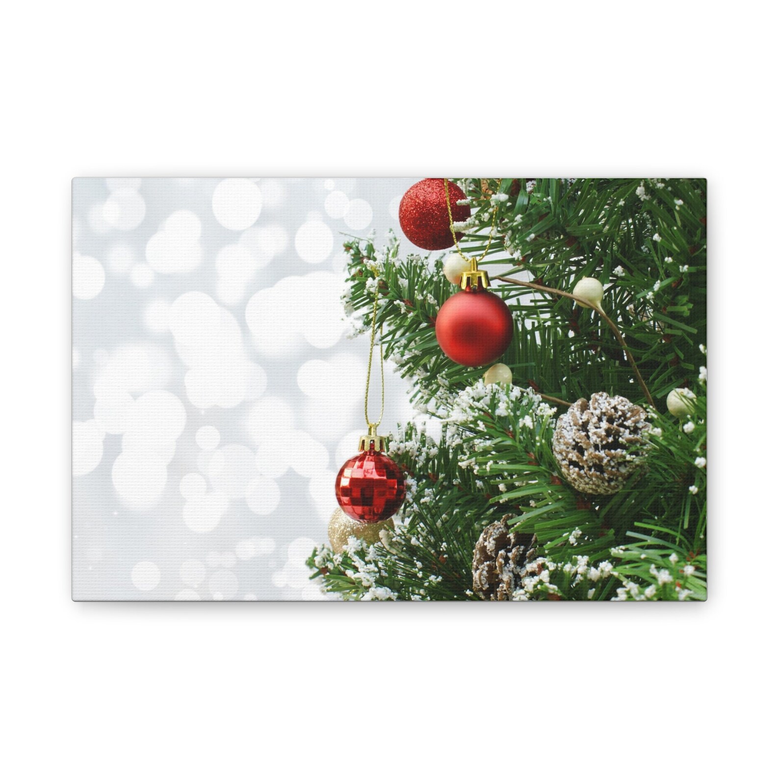 A Glimpse of Christmas Stretched Canvas, 0.75 - Etsy
