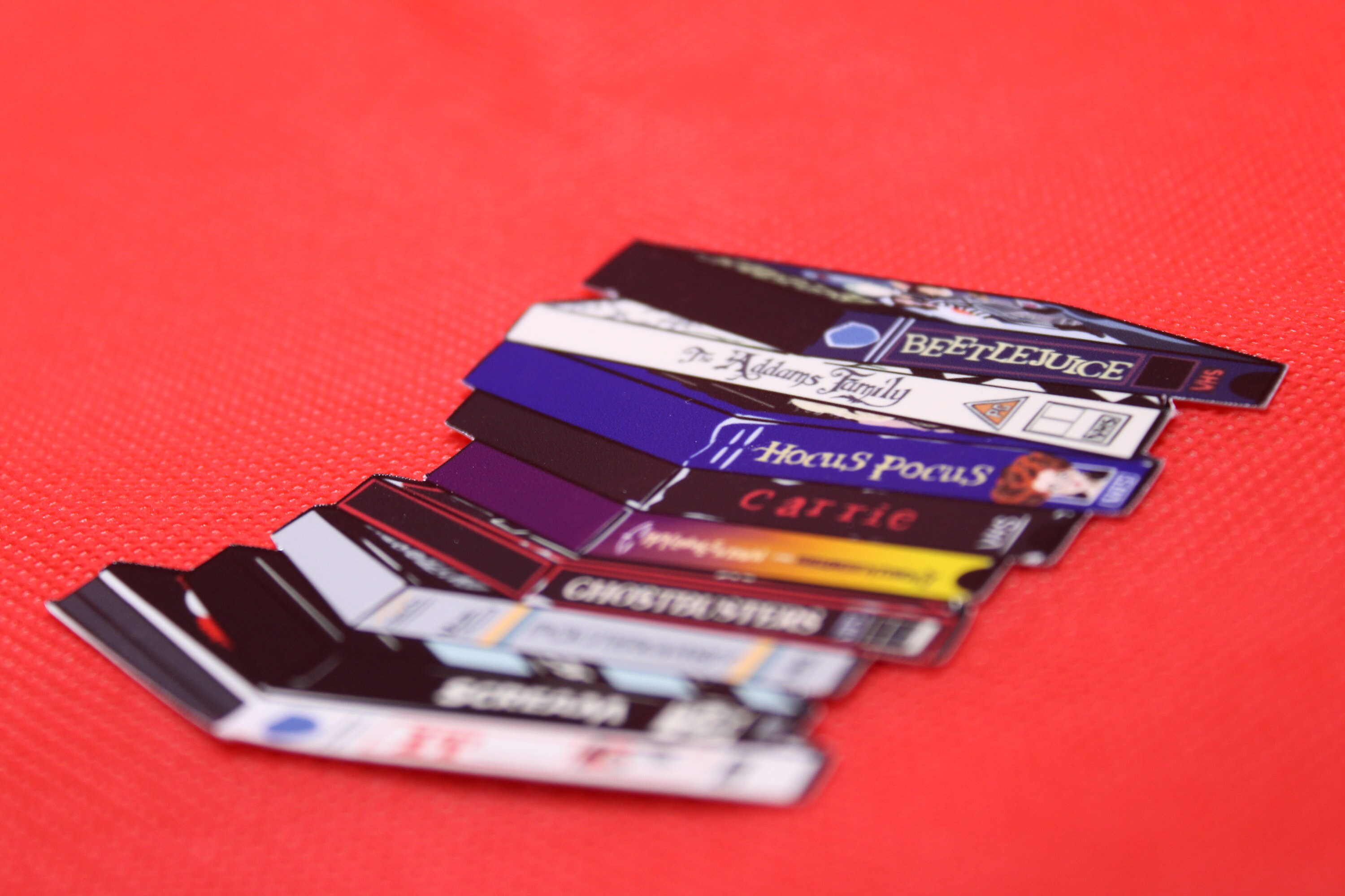 Halloween VHS Stickers, VHS Stickers, Halloween Stickers, Retro ...