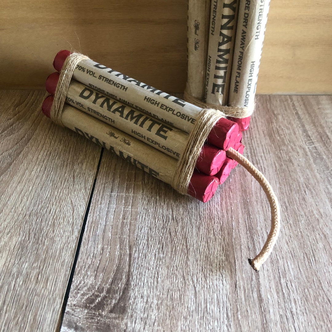 Convention Safe Fake Prop Dynamite Bundle for Cosplay and LARP - Etsy UK