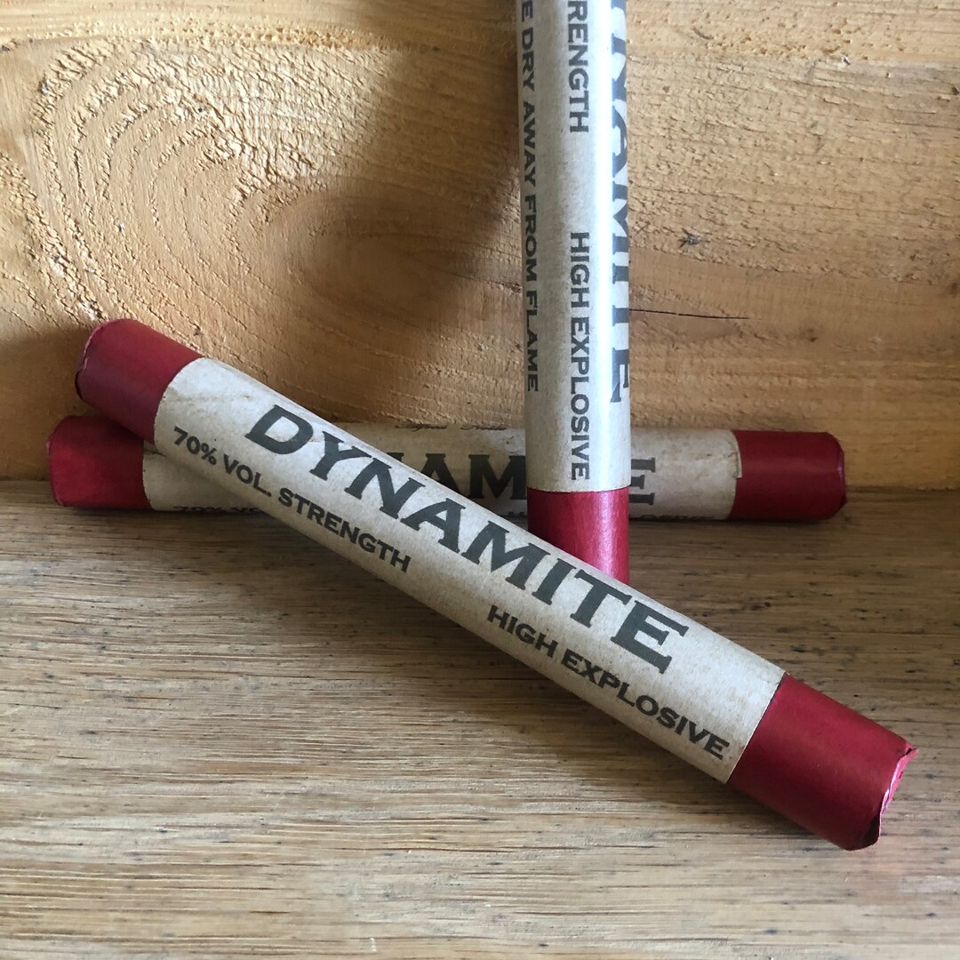 Convention Safe Fake Prop Stick of Dynamite for Cosplay and LARP - Etsy