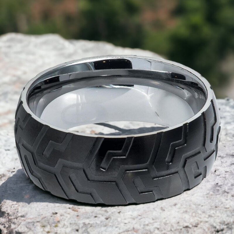 Tire Tread Ring - Etsy