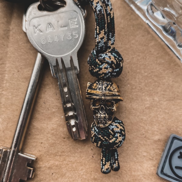 Skull Bead for Paracord - Etsy