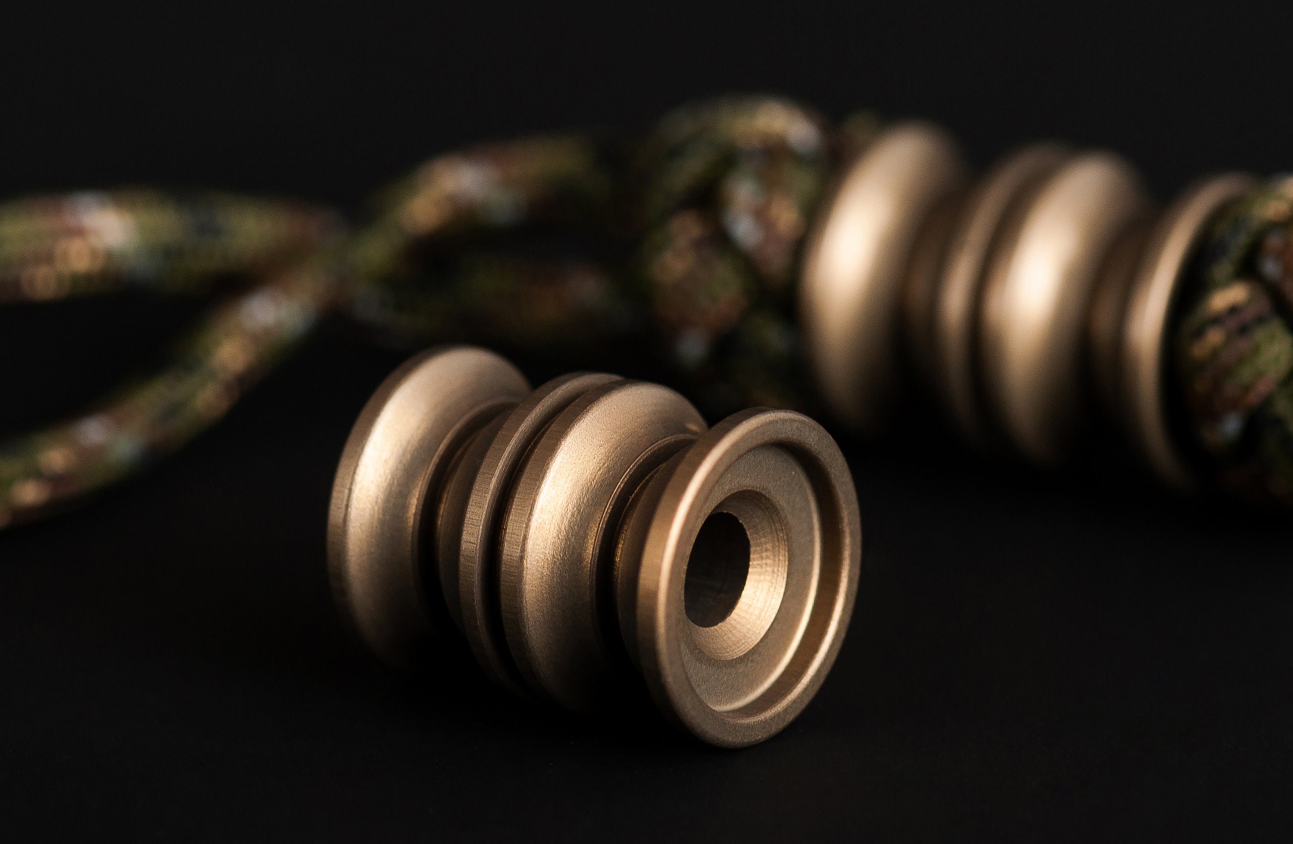 Paracord Bead EDC Gear Cylinder Desert Anodizing Knife Lanyard - Etsy