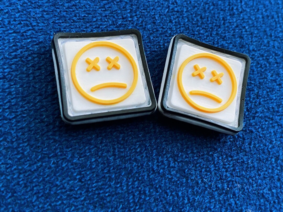 Velcro Patch Smile Sad Face, Edc Patch, Black / White / Yellow, Morale ...