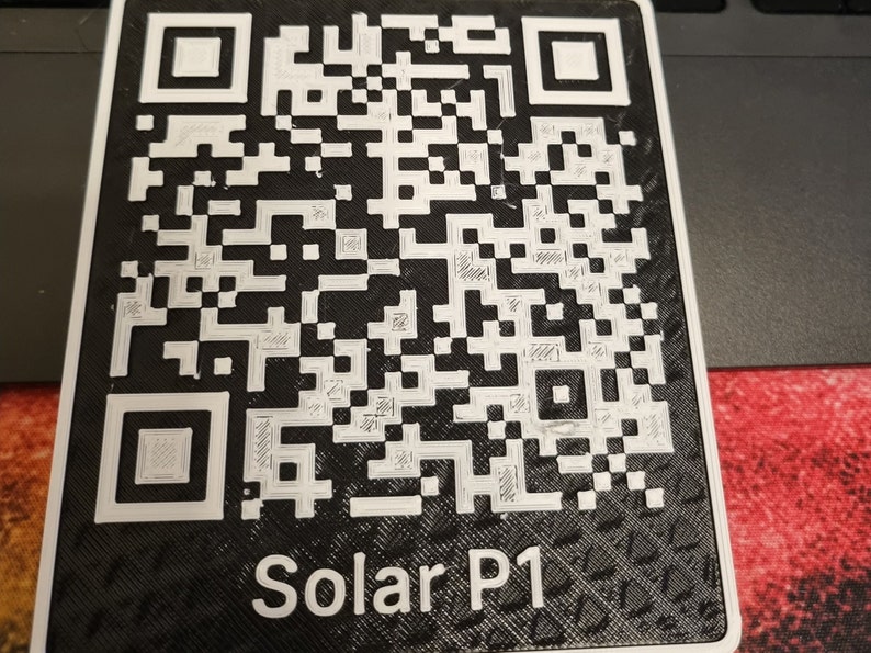 Custom QR Codes 3D Printed for Display | Etsy