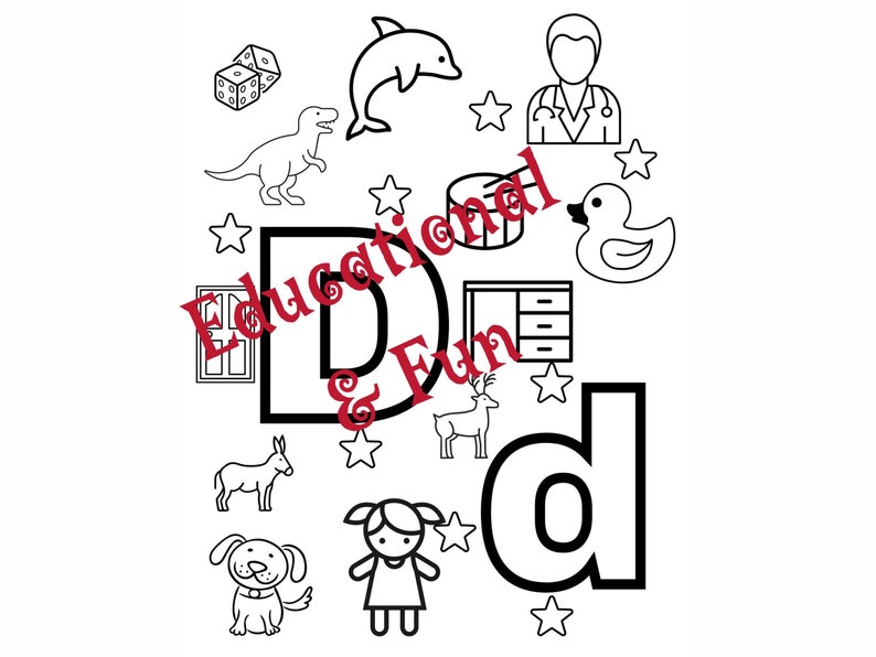Alphabet Coloring Pages, Fun Time for Kids, Letter D Letter E Letter F ...