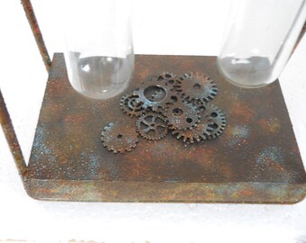 Steampunk Vase - Etsy UK