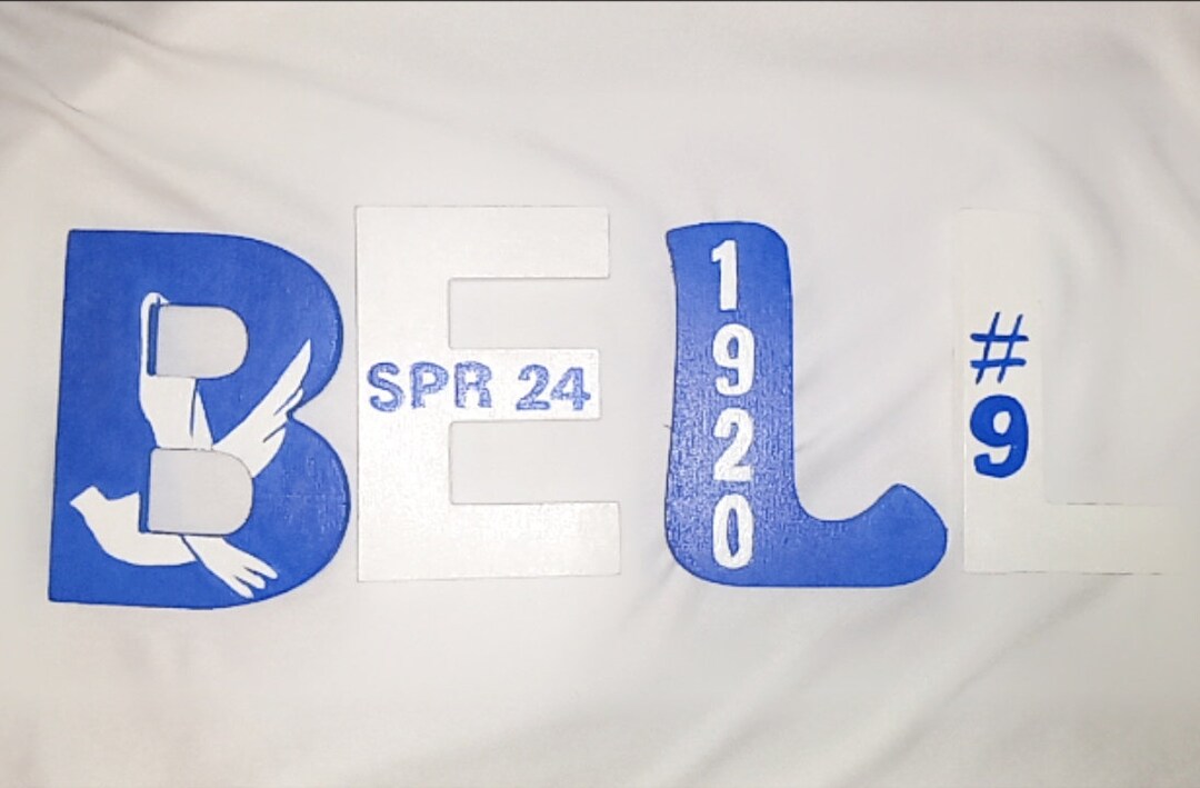 Zeta Phi Beta Sorority Zphib Wooden Letters Keepsake Crossing Gift - Etsy