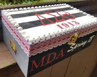 Delta Sigma Theta Box - Etsy
