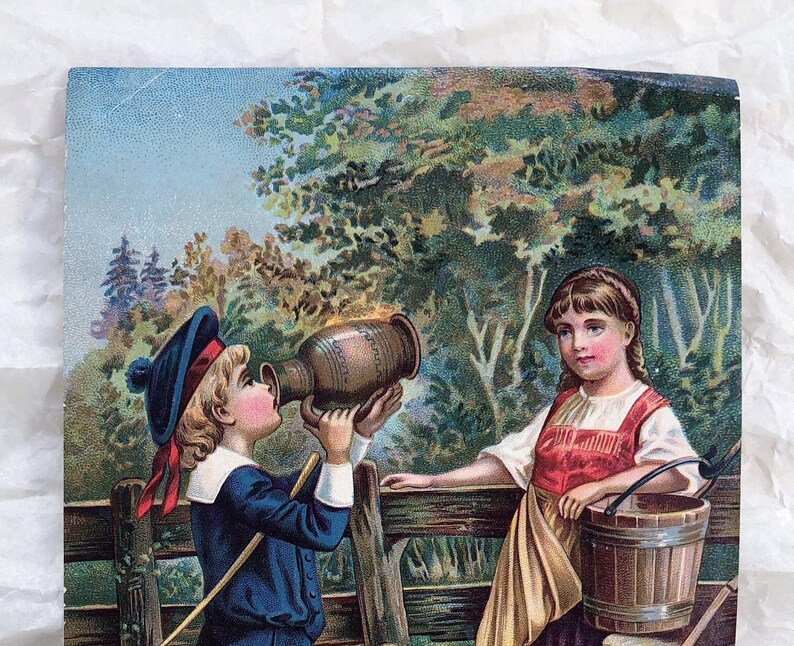 Old Chromo Children - Victorian Trade Cards - Etsy