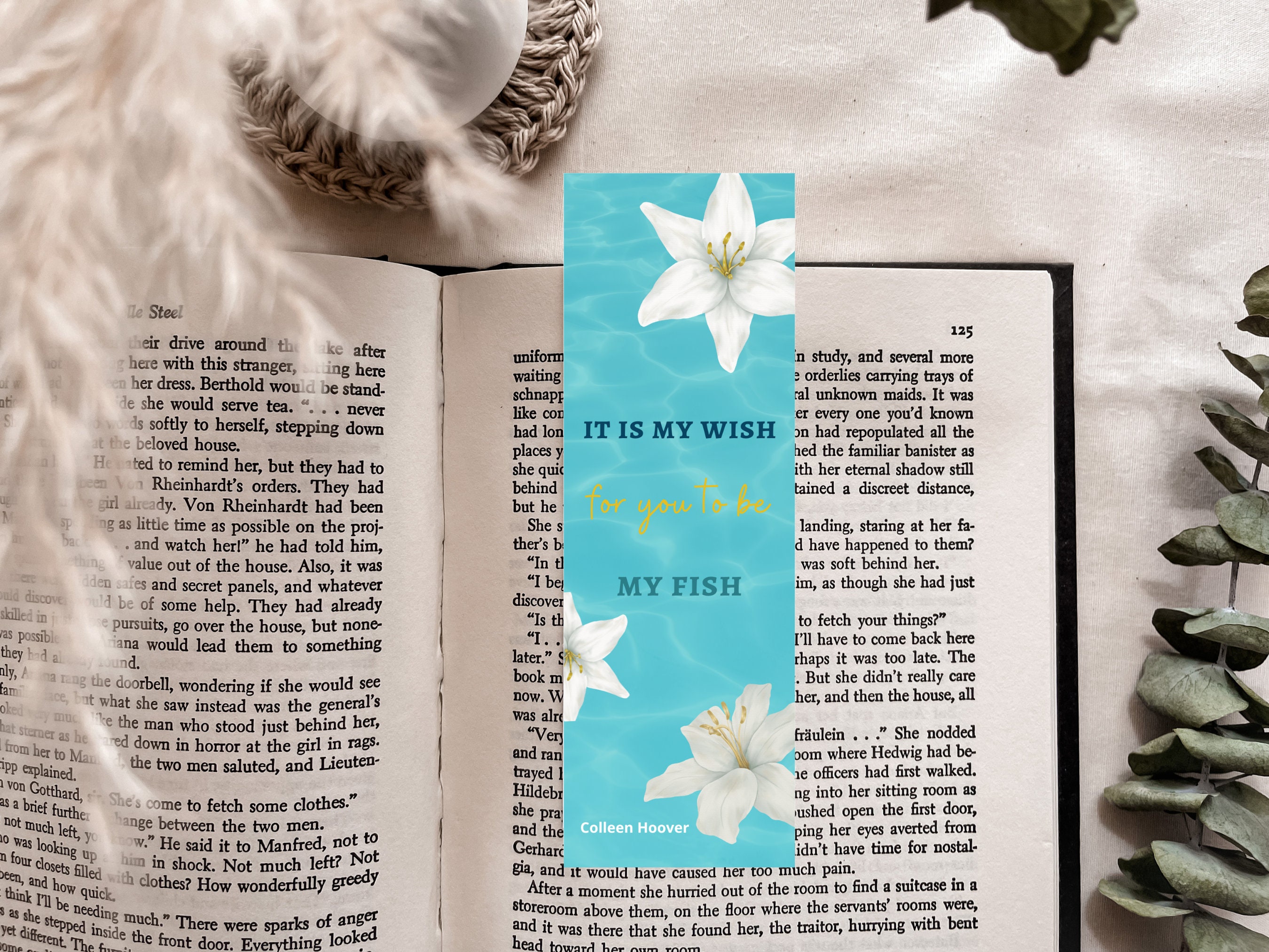 Printable Bookmark Set of 4, It Starts With Us Colleen Hoover, Digital ...