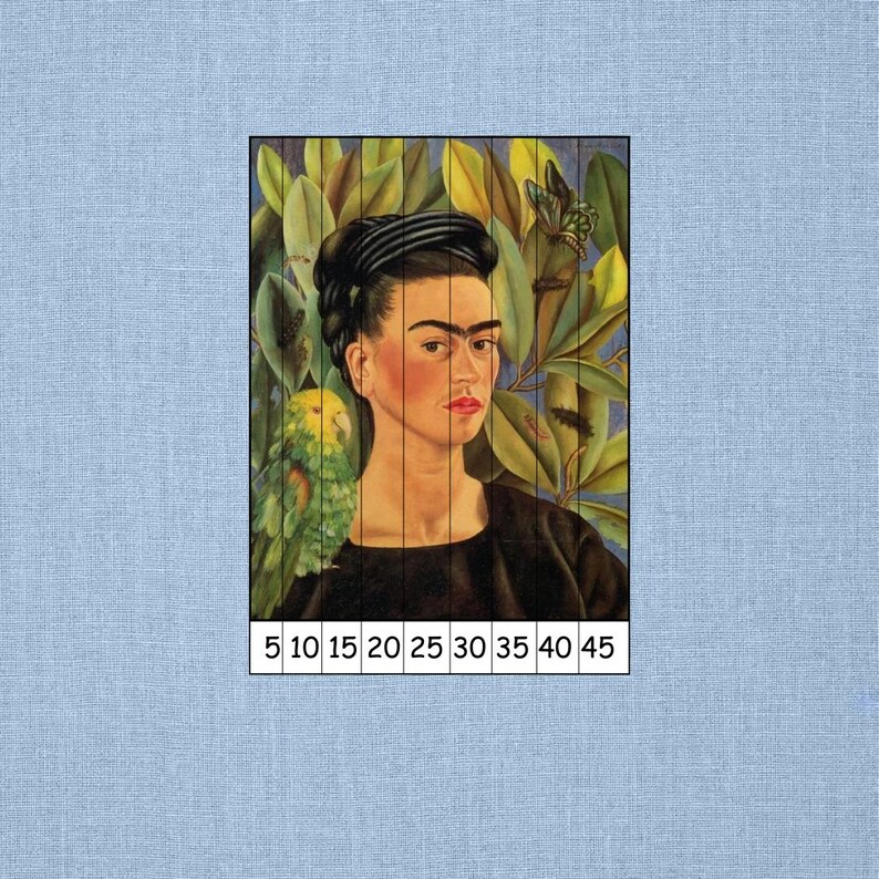 Frida Kahlo Multiplication Activity: Skip Counting Cards (printable) - Etsy