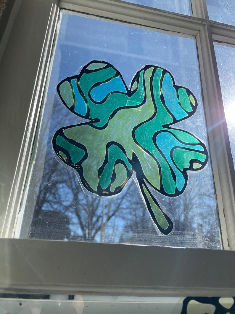 St. Patrick's Day Craft for Kids Printable for Toddlers Suncatcher ...