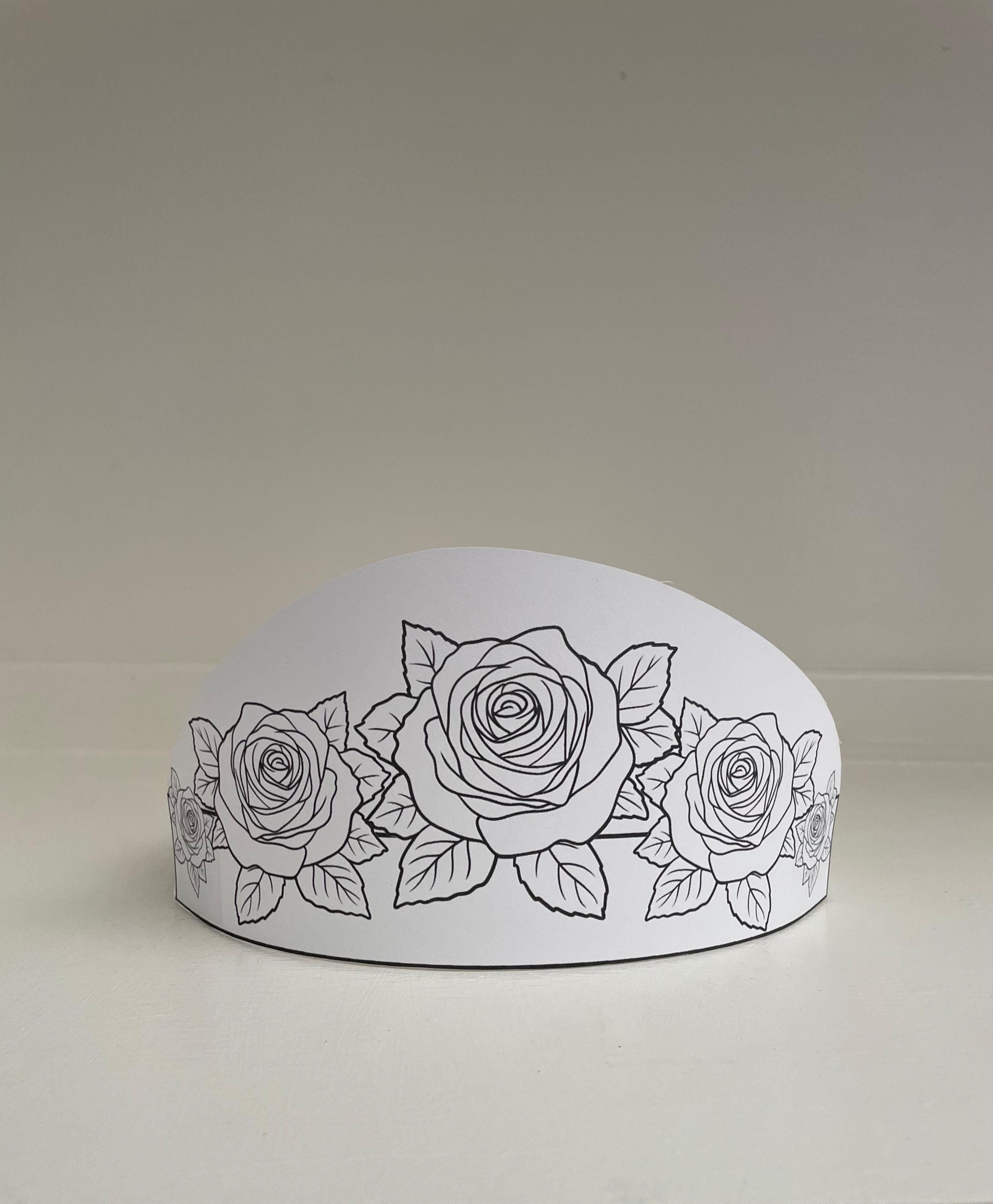 Printable Flower Crown for Kids: Easter Classroom Activity (digital ...