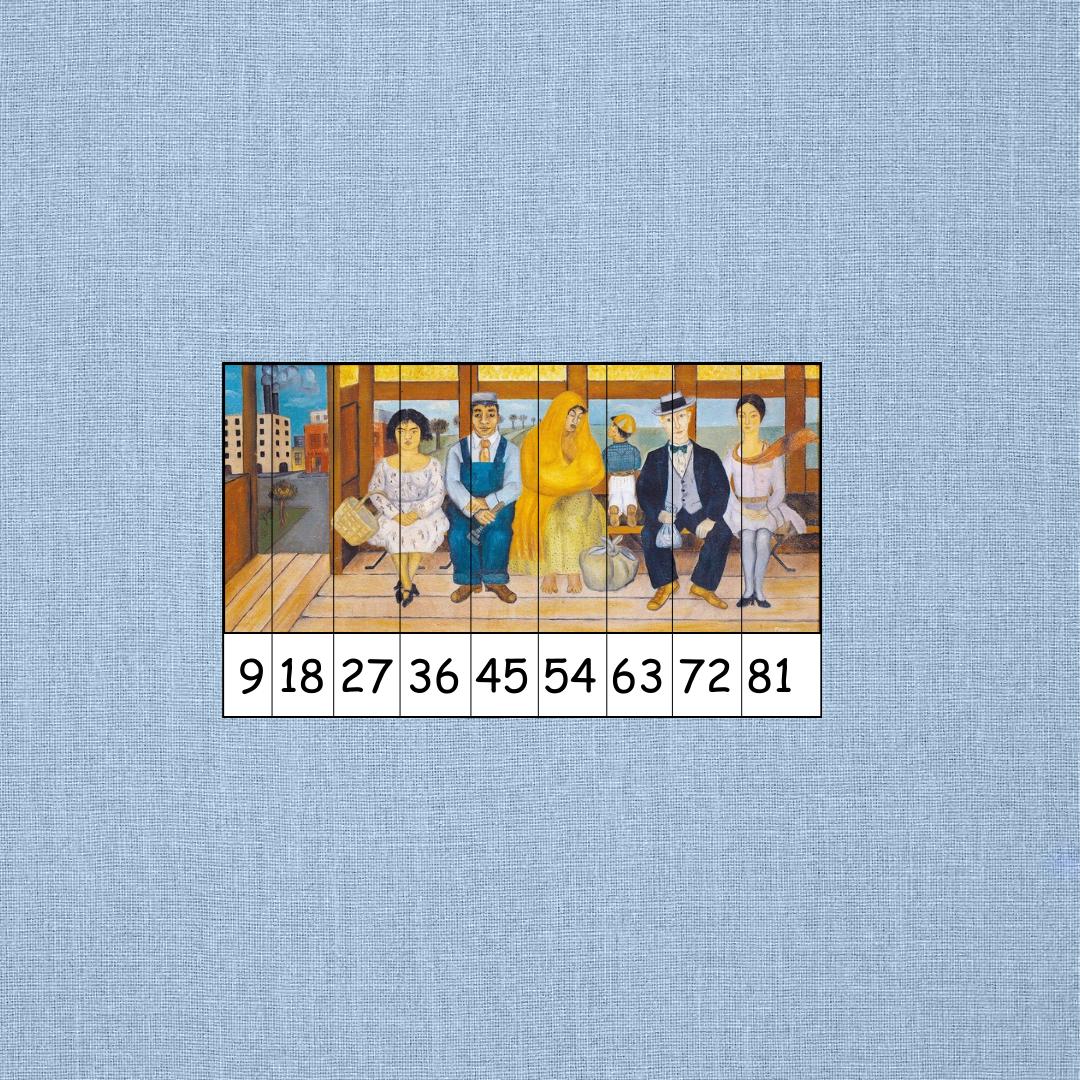Frida Kahlo Multiplication Activity: Skip Counting Cards (printable) - Etsy