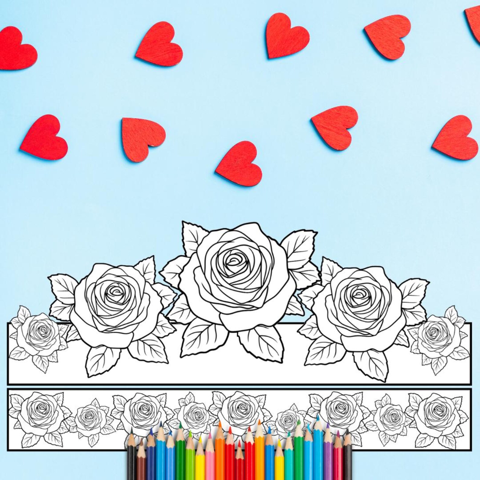 Valentine's Day Craft for Kids Paper Hats Valentine's Day Party Hat ...