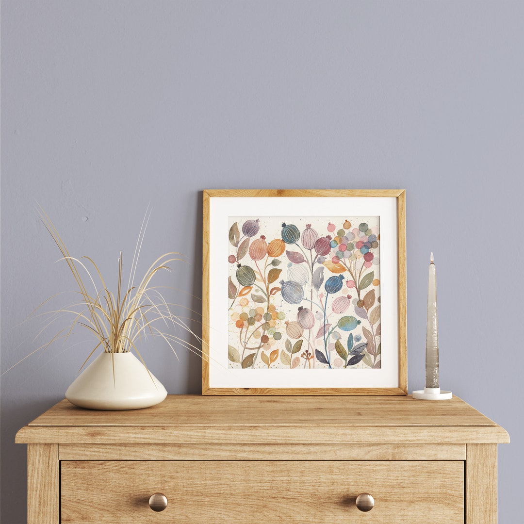 Whimsical Watercolor Flowers - Etsy