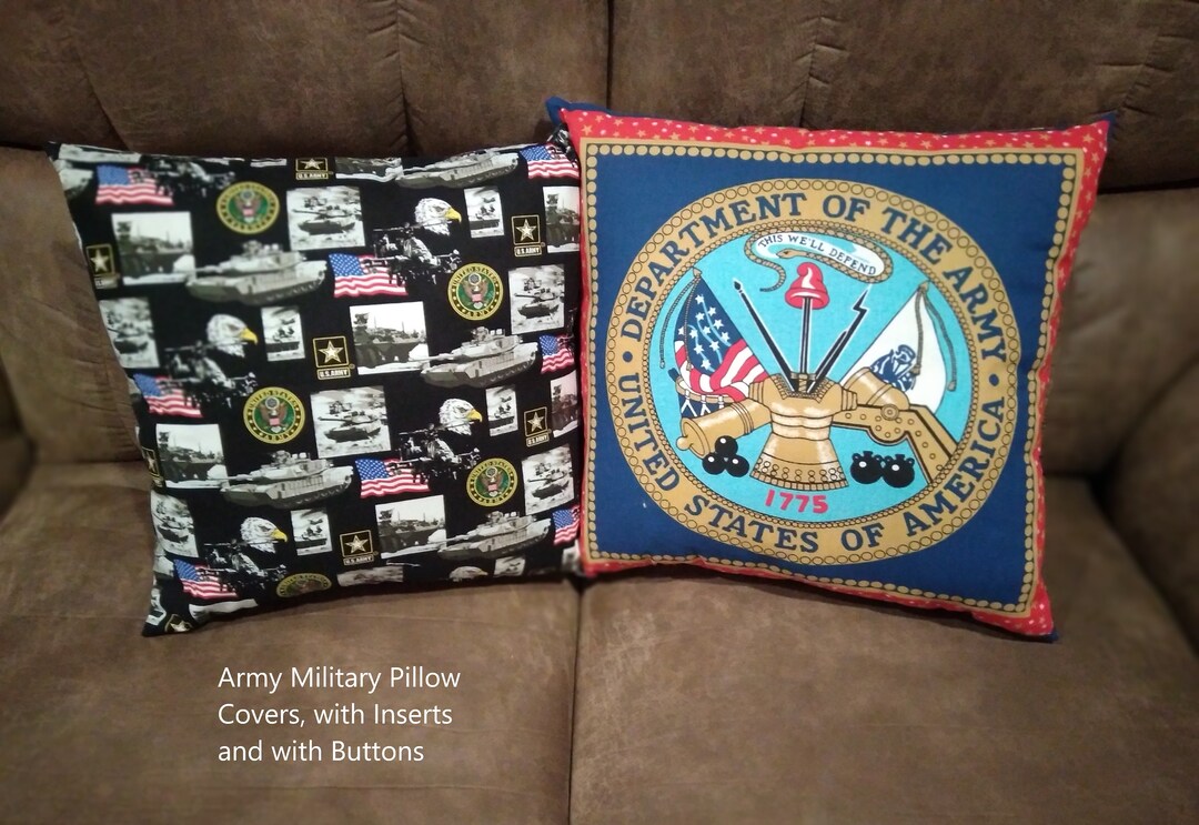 Army Military Pillow Covers, Pillows With Inserts, Pillows With ...
