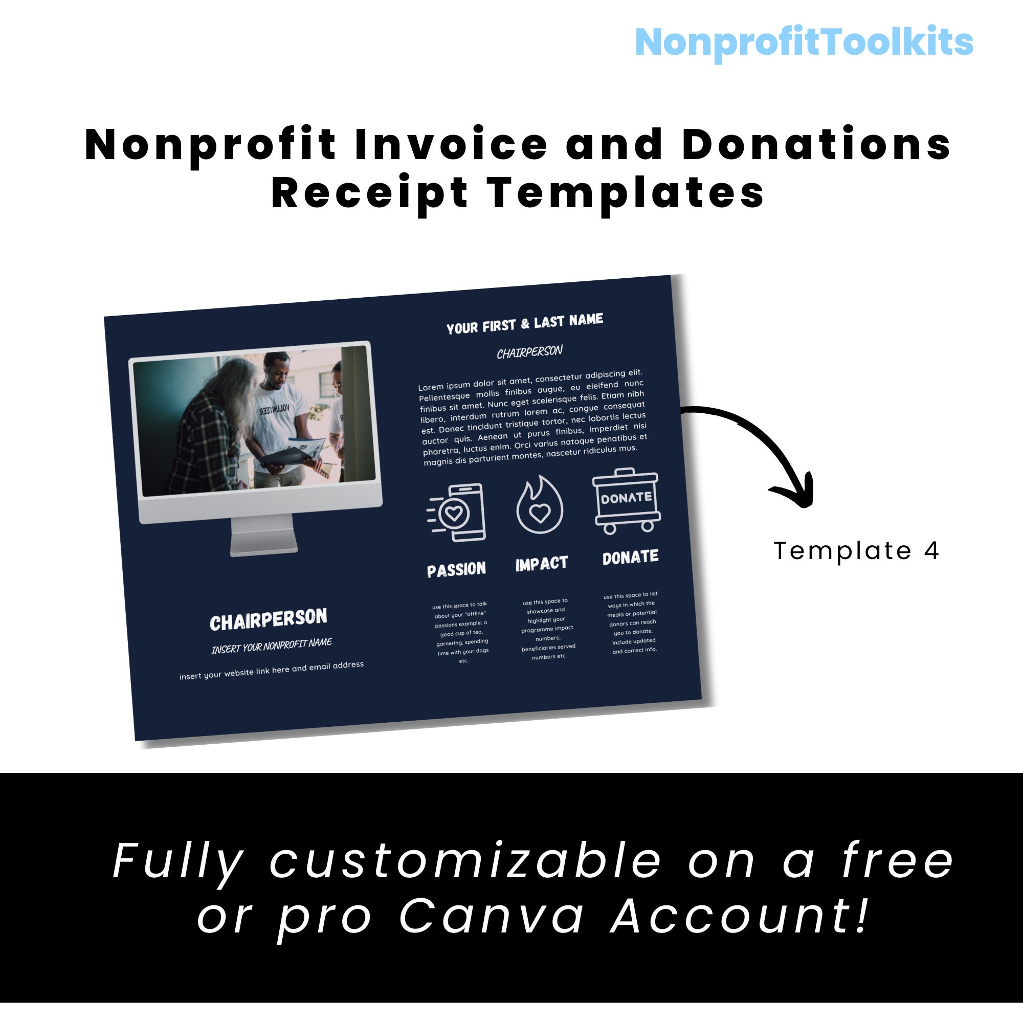 Nonprofit Board Member Spotlight and Media Outreach Template / Charity ...