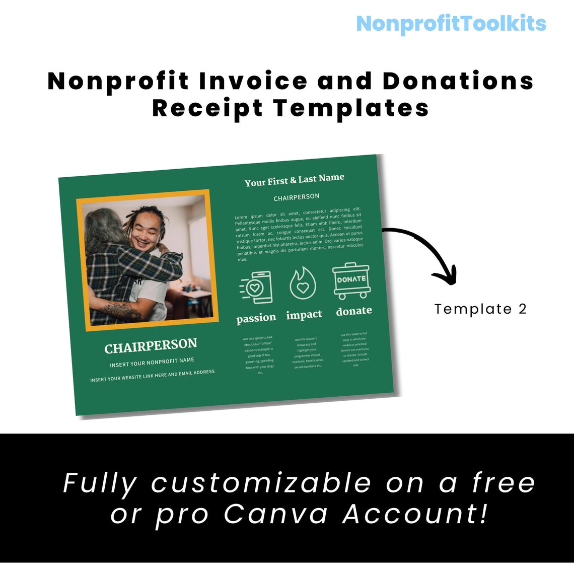 Nonprofit Board Member Spotlight and Media Outreach Template / Charity ...