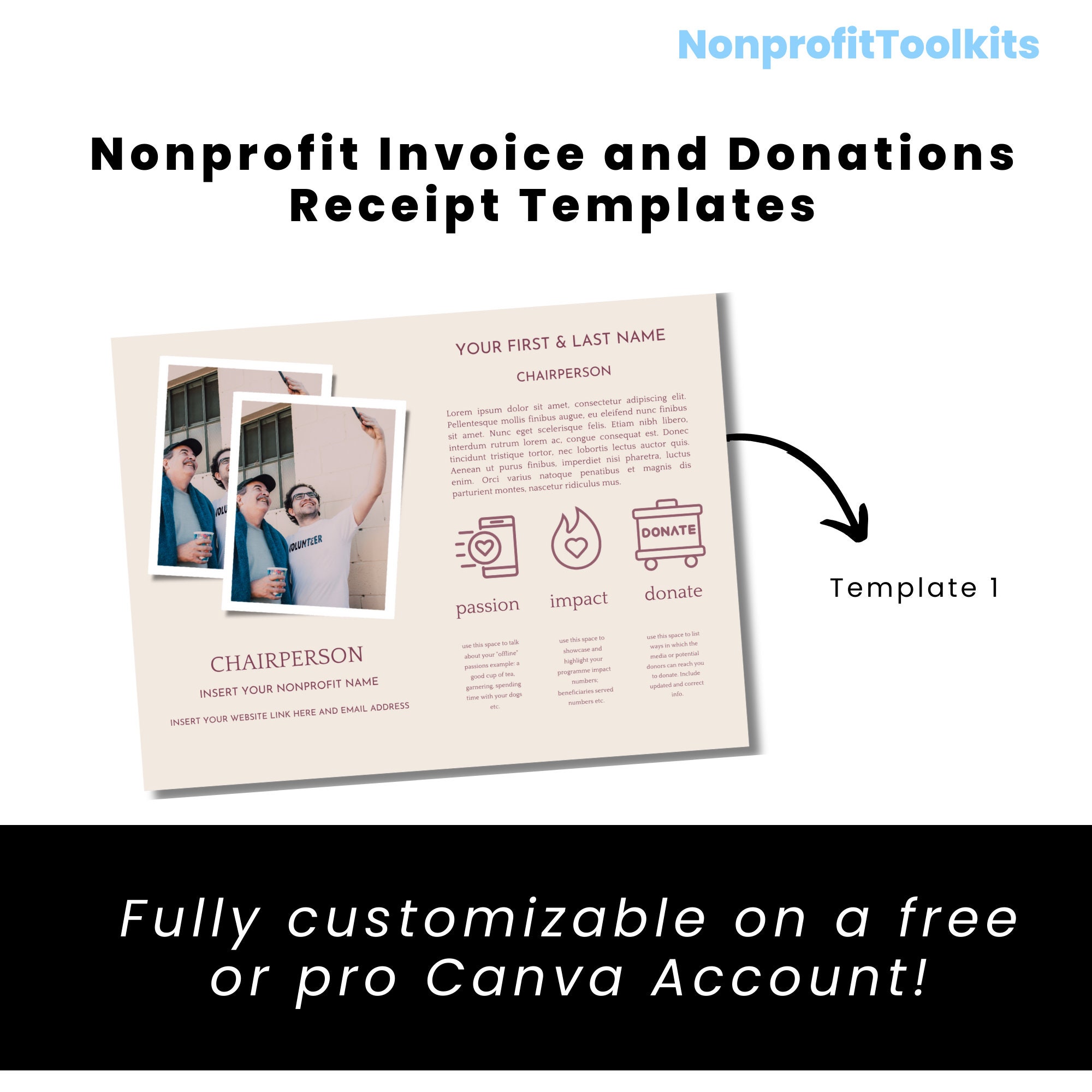 Nonprofit Board Member Spotlight and Media Outreach Template / Charity ...