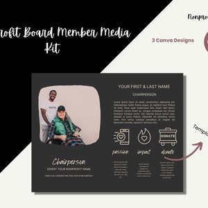 Nonprofit Board Member Spotlight and Media Outreach Template / - Etsy