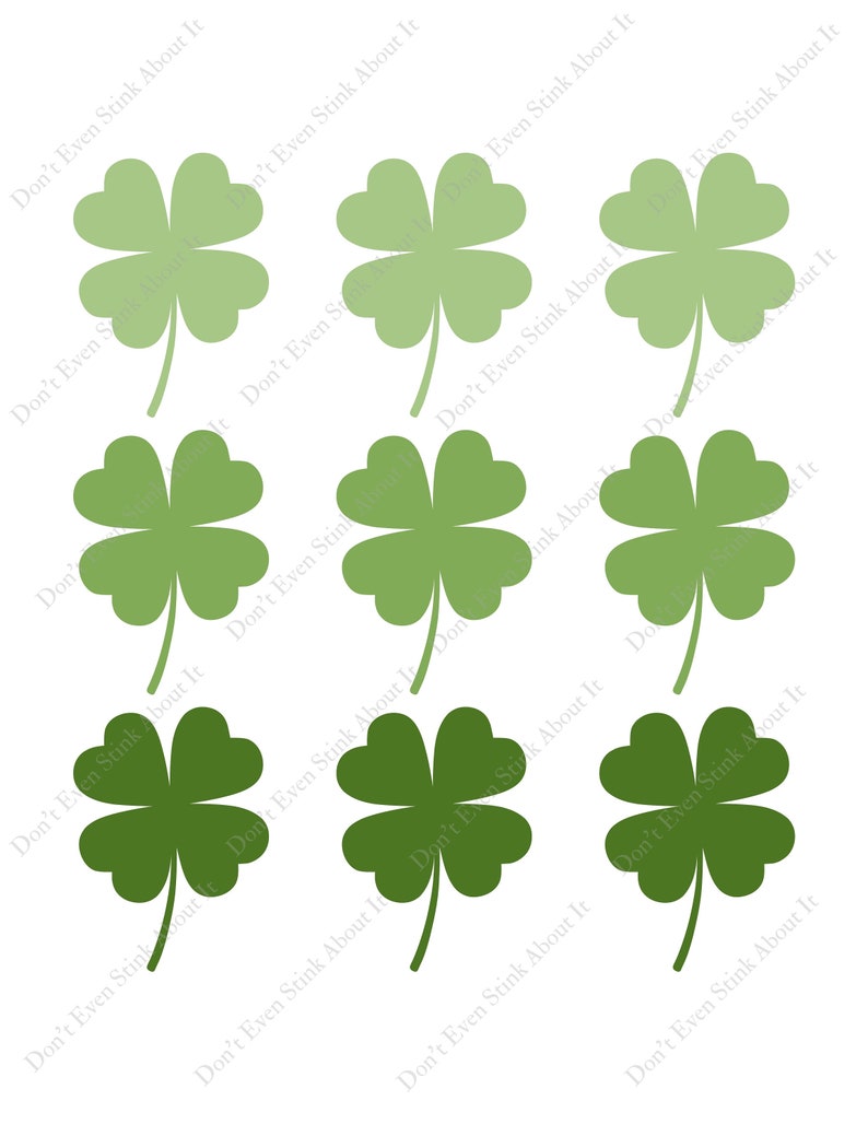 St. Patrick's Day Lucky Bundle 8.5x11 Design DIGITAL DOWNLOAD ONLY - Etsy