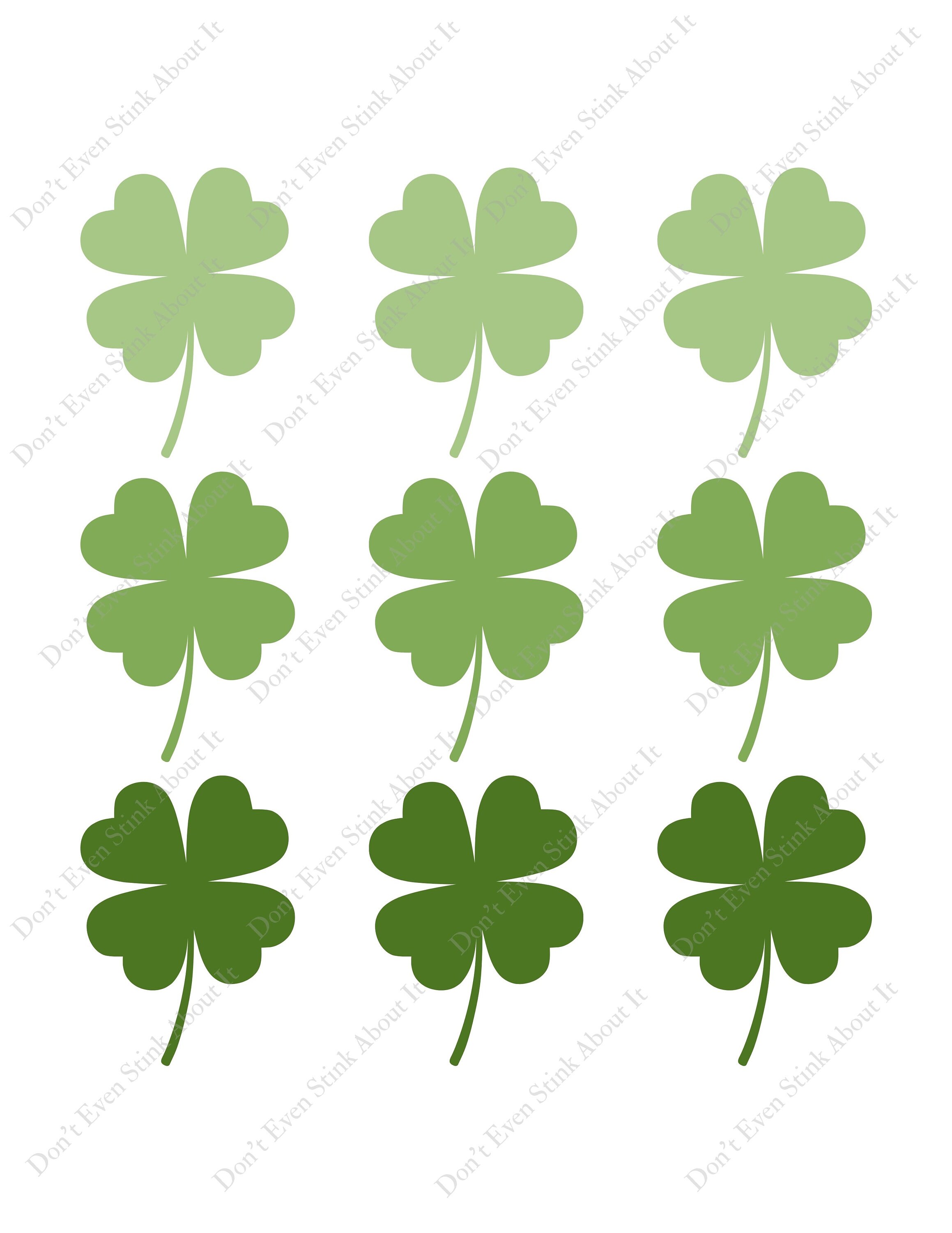 St. Patrick's Day Lucky Bundle 8.5x11 Design DIGITAL DOWNLOAD ONLY - Etsy