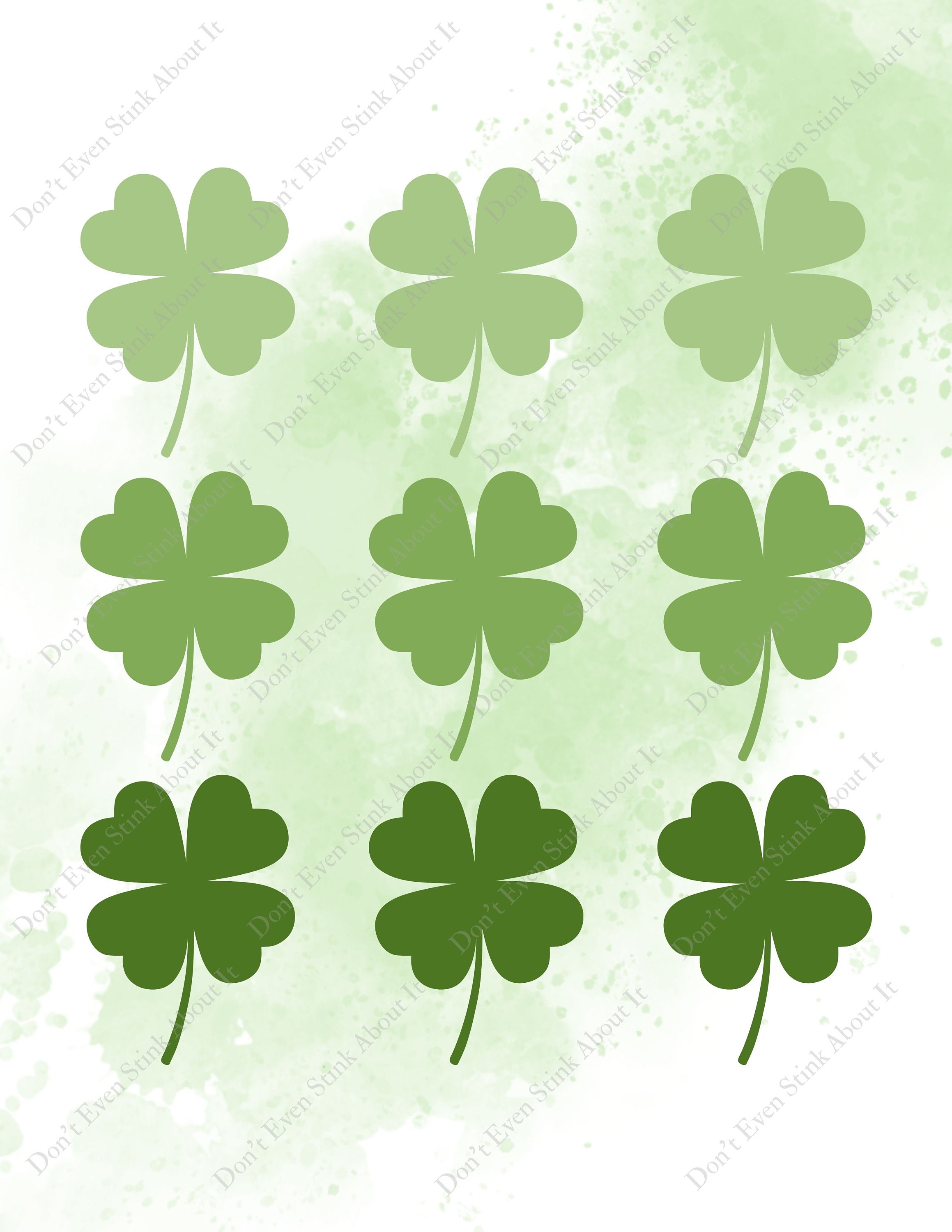 St. Patrick's Day Lucky Bundle 8.5x11 Design DIGITAL DOWNLOAD ONLY - Etsy