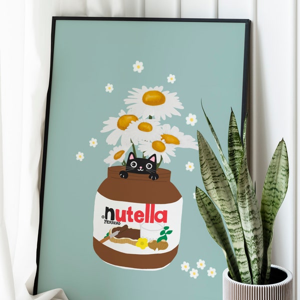 Kawaii Nutella - Etsy