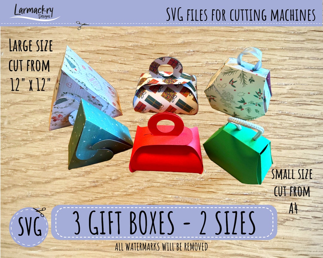 Gift Box Gift Box SVG Cricut SVG Box SVG Instant - Etsy