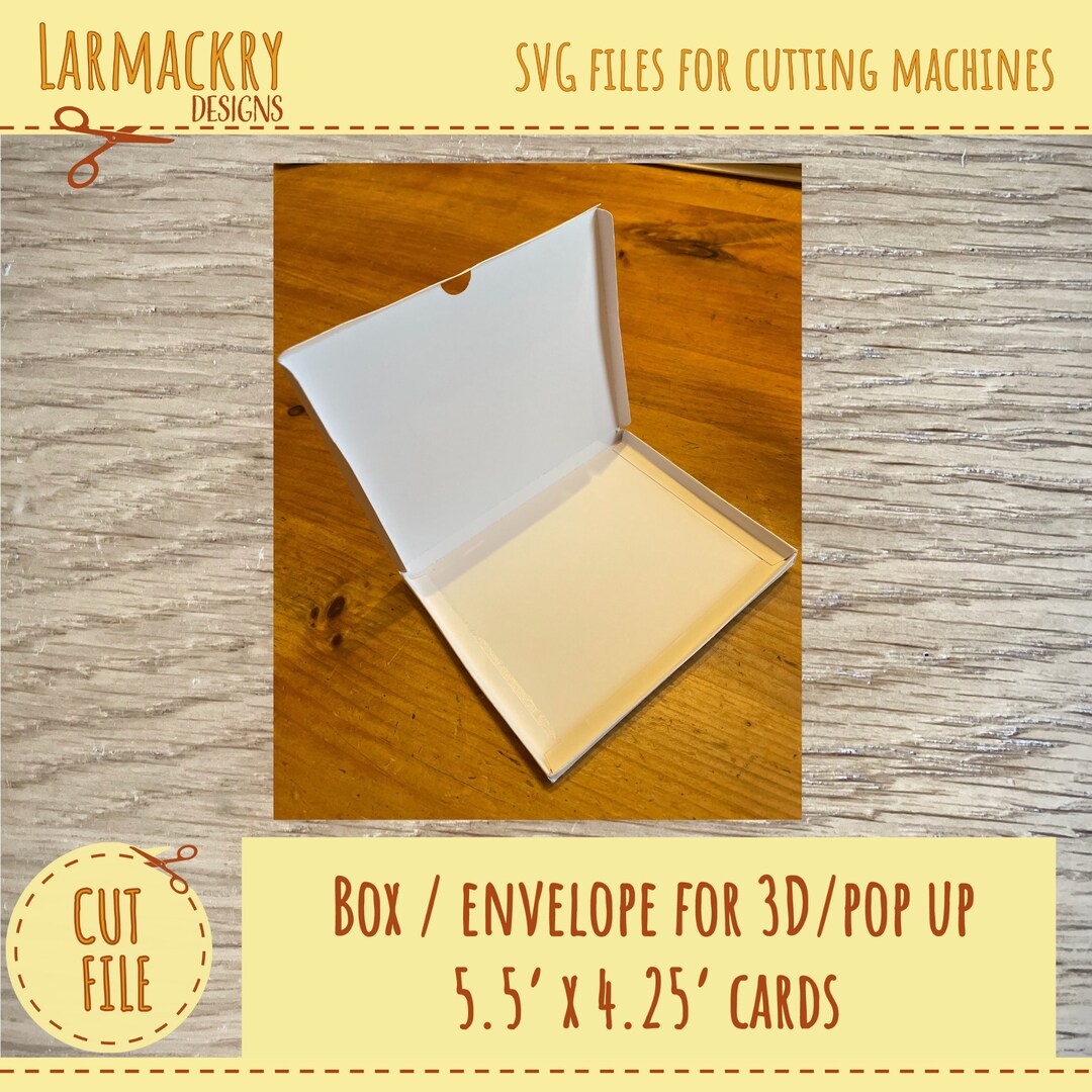 Box for 3D Pop up Cards - Pop up Card Box SVG - Cricut SVG - Cricut Joy ...