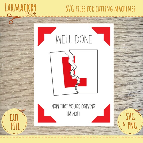 Driving Test Card SVG Driving Test SVG Card SVG Pass - Etsy