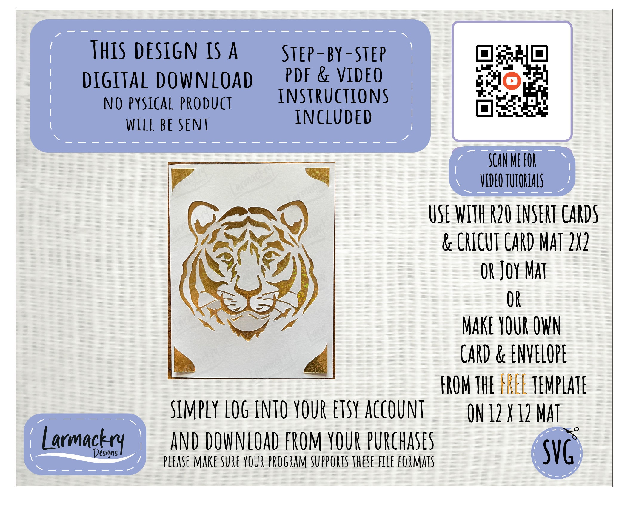 Birthday Card, R20 Card Design, Insert Card Template, Cricut Card SVG ...