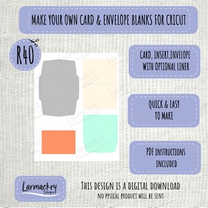 R40 SVG, R40 Card Template, Insert Card Template, Cricut Card SVG, Card SVG, Cricut 2x2, Blank ...