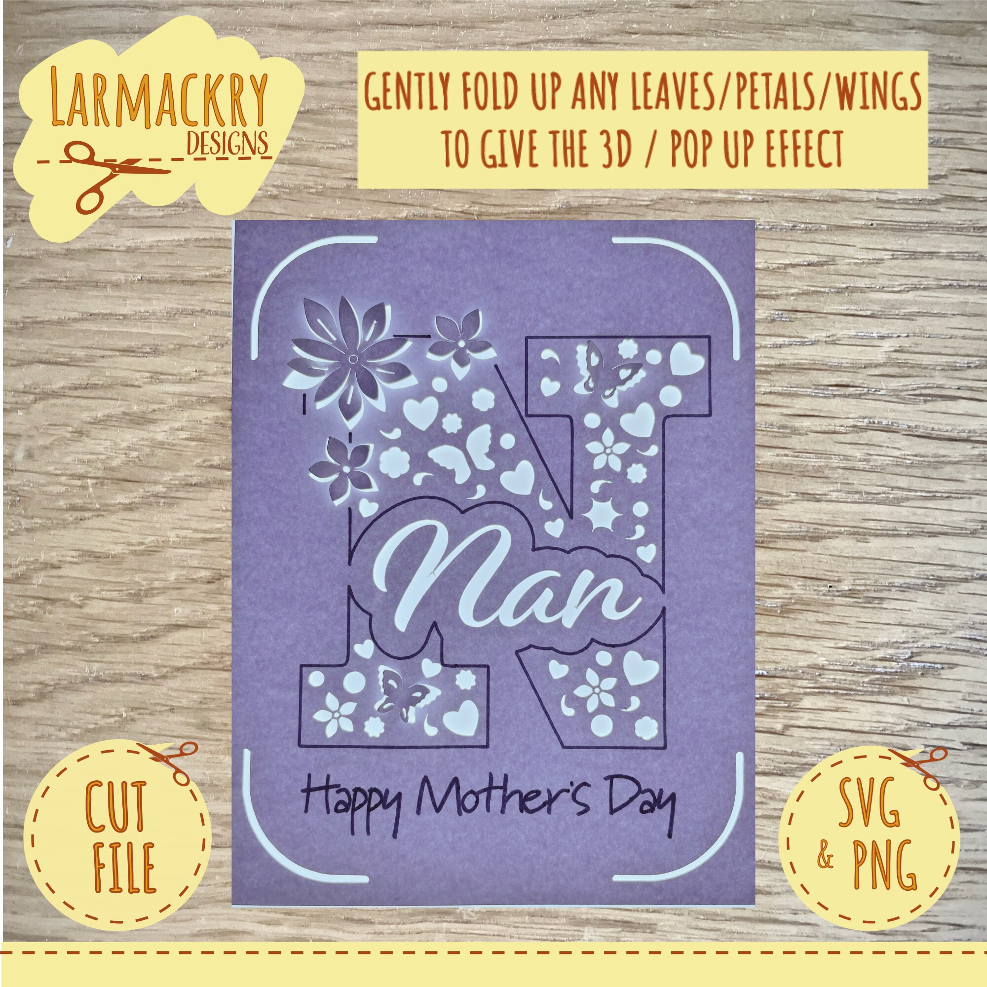 3d Pop Up Card Mothers Day Card Mothers Day Card Svg Cricut Svg Cricut