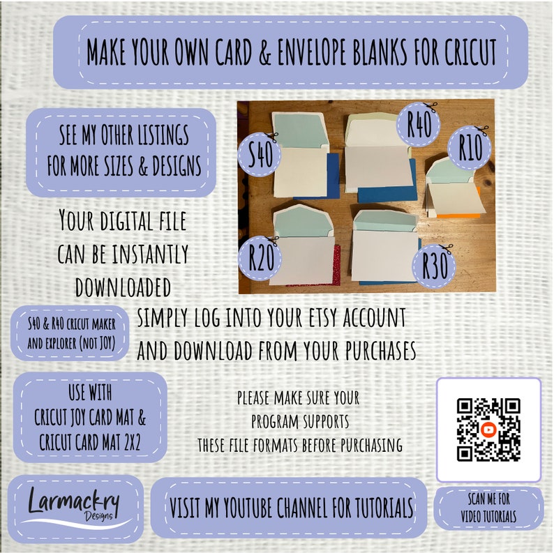 R40 SVG, R40 Card Template, Insert Card Template, Cricut Card SVG, Card ...