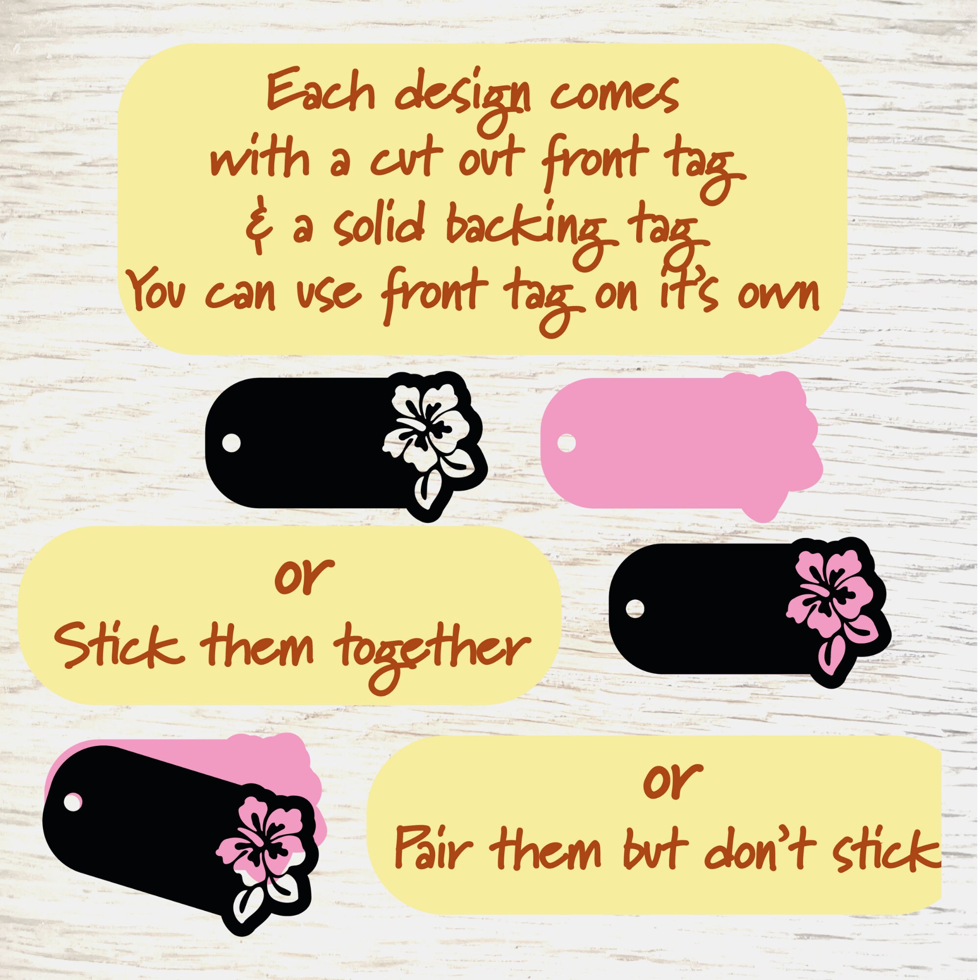 Gift Tag SVG - Gift Tags - Hibiscus Gift Tag - Gift Tag -tag SVG - SVG ...