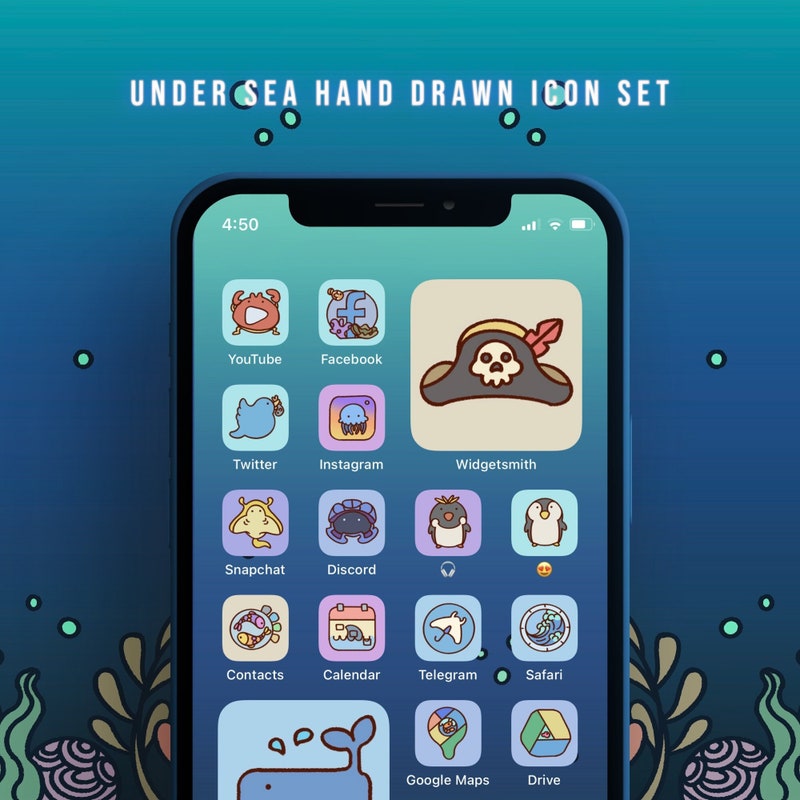 Ios 14 Anime Icons - Etsy