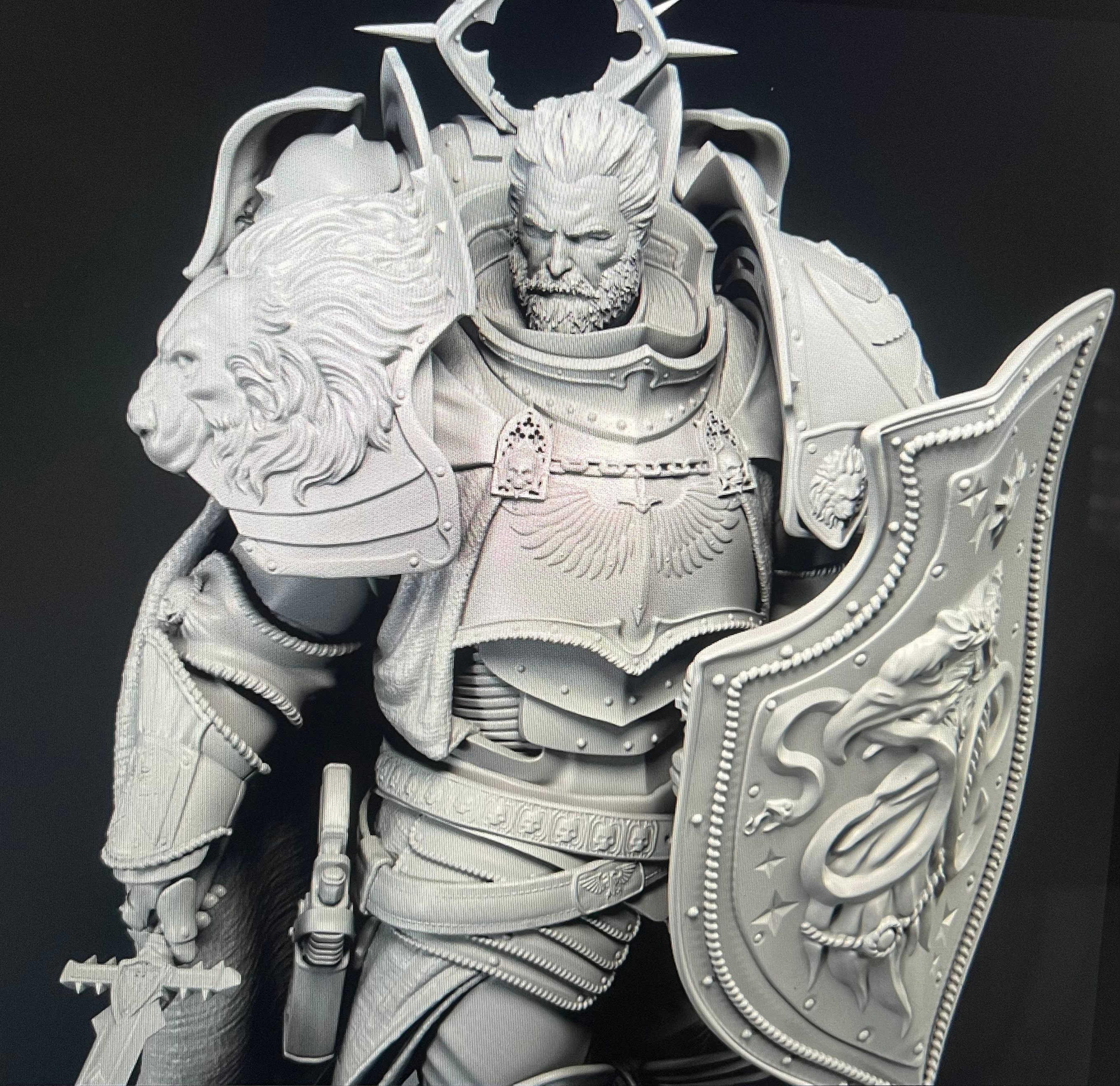 Lion Eljohnson Figure - Etsy UK