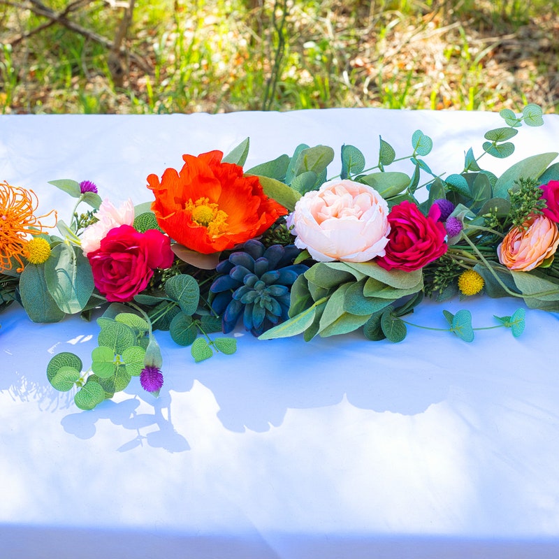 Artificial Flower Runners - Etsy