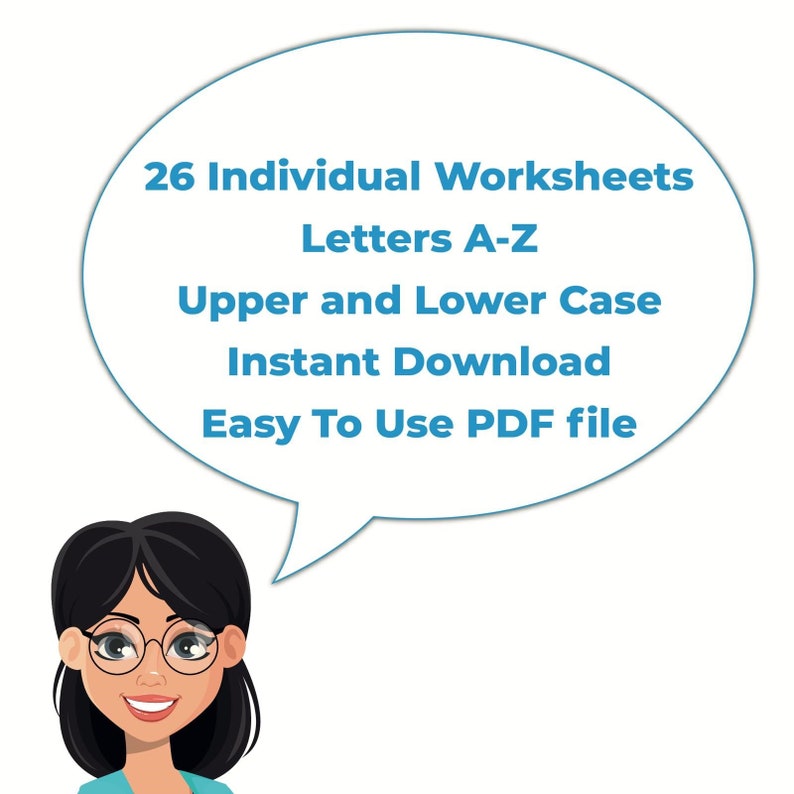 26 Page Printable A-Z Alphabet Letters Tracing Home Learning Home ...