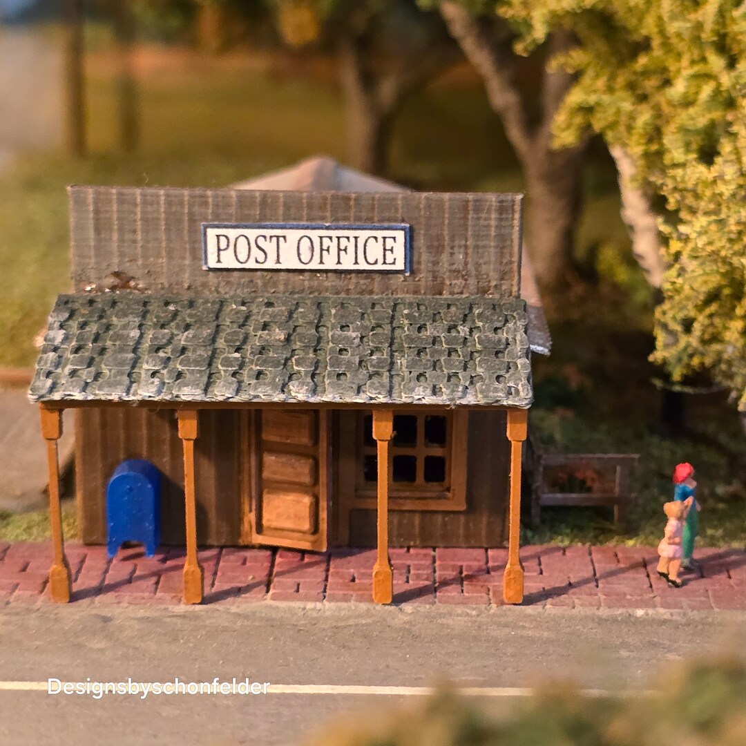 N Scale 3D Printed Plastic Model With Instructions Unpainted Post ...