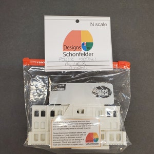 N Scale Power Plant Model Kit – 3D Printed, Unpainted With Instructions ...