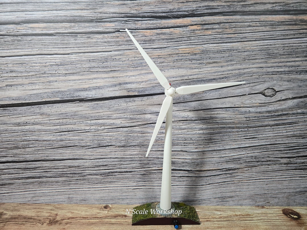 Ready-built 19" Tall - Working Wind Turbine for Display, Dioramas ...