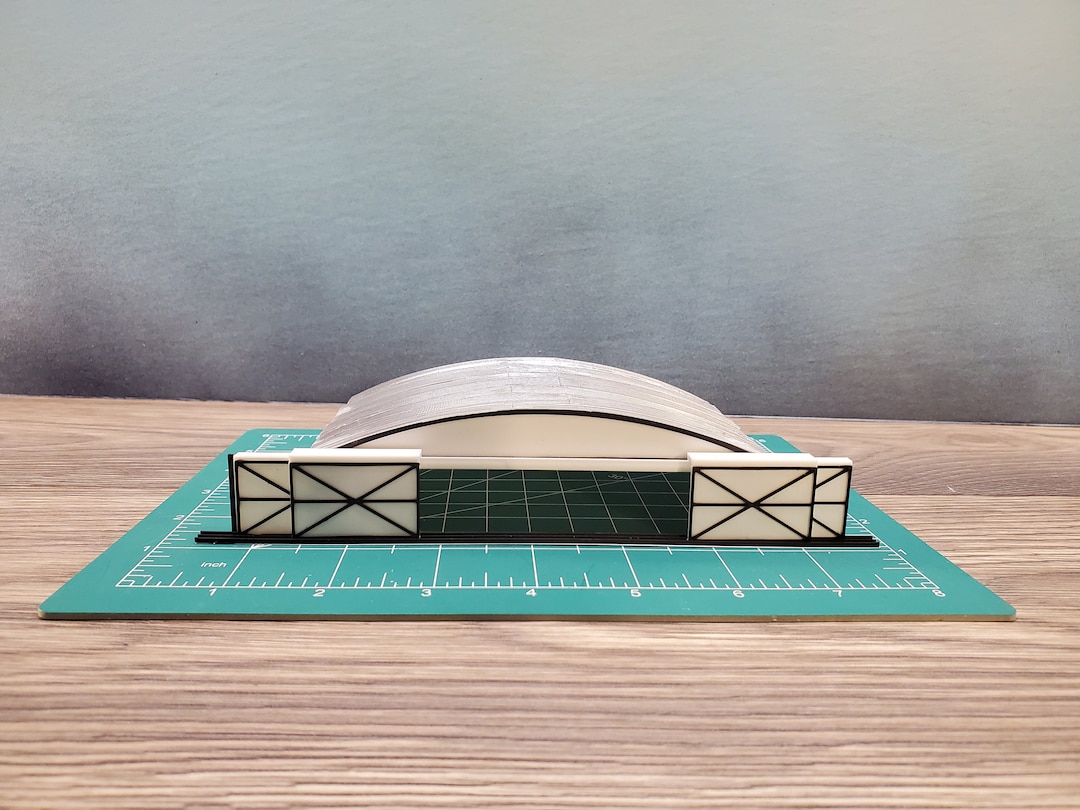 N Scale 3d-printed Plastic Model Kit Aircraft Hanger Kit With Detailed ...